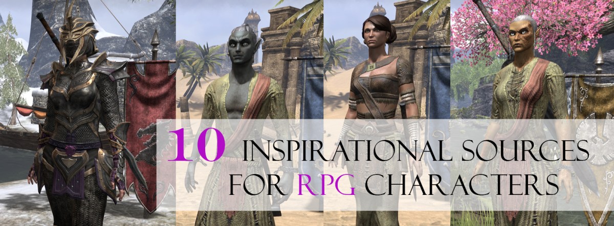 10 Inspirational Sources for RPG Characters – Scrolls Abound!
